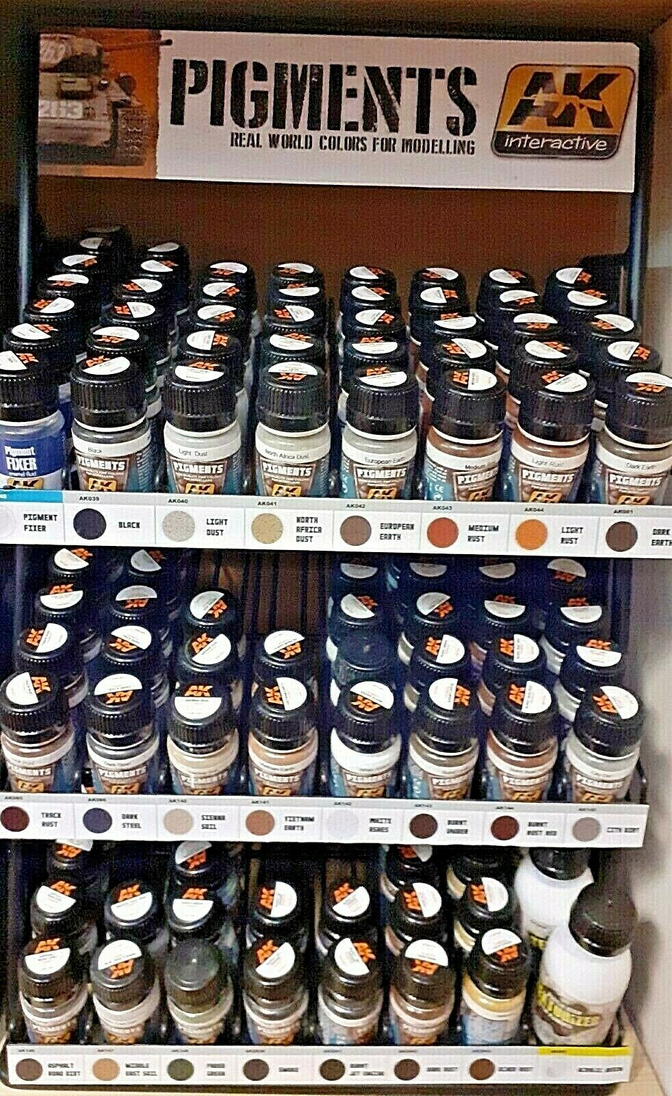 AK Interactive Pigments Full Range (Choose Your Colour) | Fields of ...