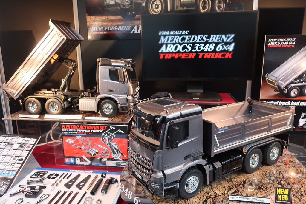 Tamiya RC Tractor Truck lorry Tipper Motorised Actuator Set | Fields of ...