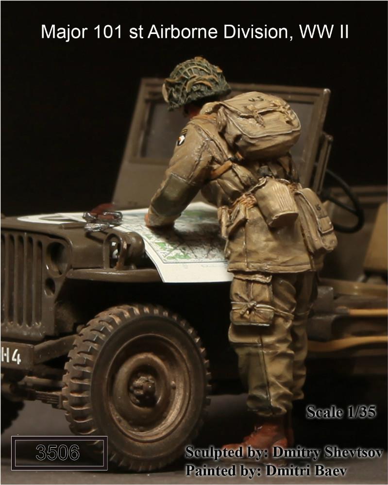 1/35 Scale resin kit Major 101st Airborne Division, WW II | Fields of ...