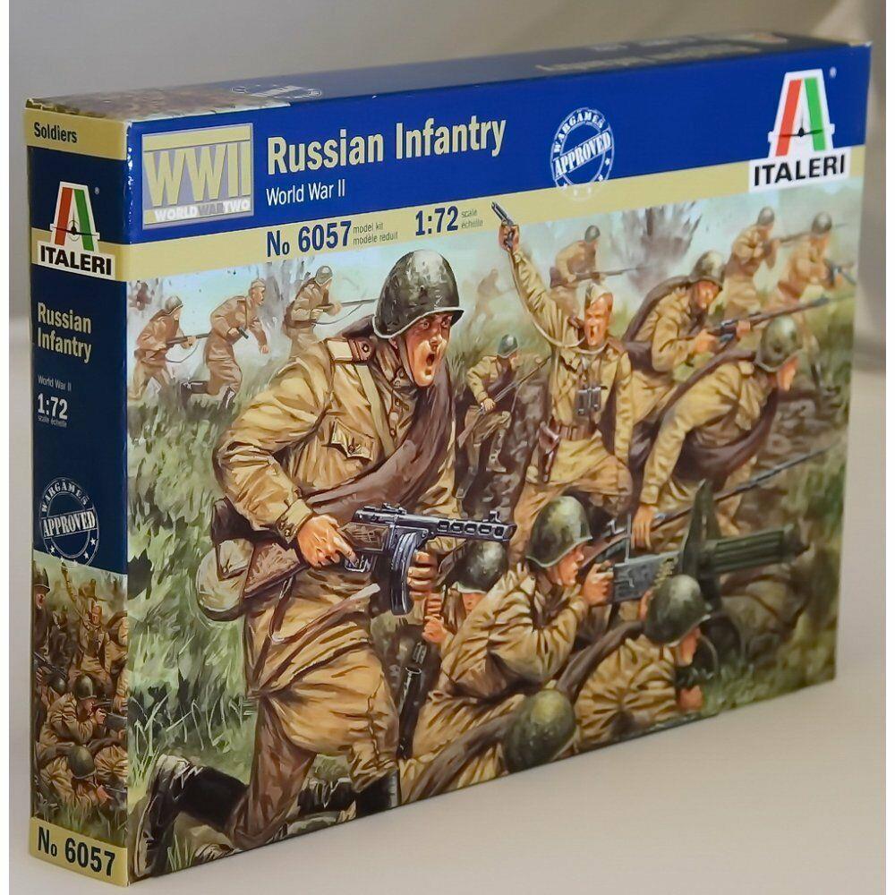 ITALERI 1/72 FIGURES WWII RUSSIAN INFANTRY | Fields of Glory Models
