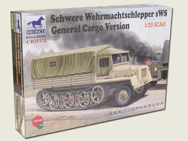 1/35 Scale Schwere Wehrmachtschlepper sWs General Cargo Version. (Grea ...