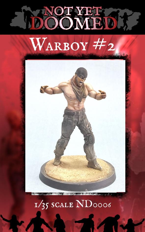 1/35 Scale resin model kit Warboy #2 | Fields of Glory Models