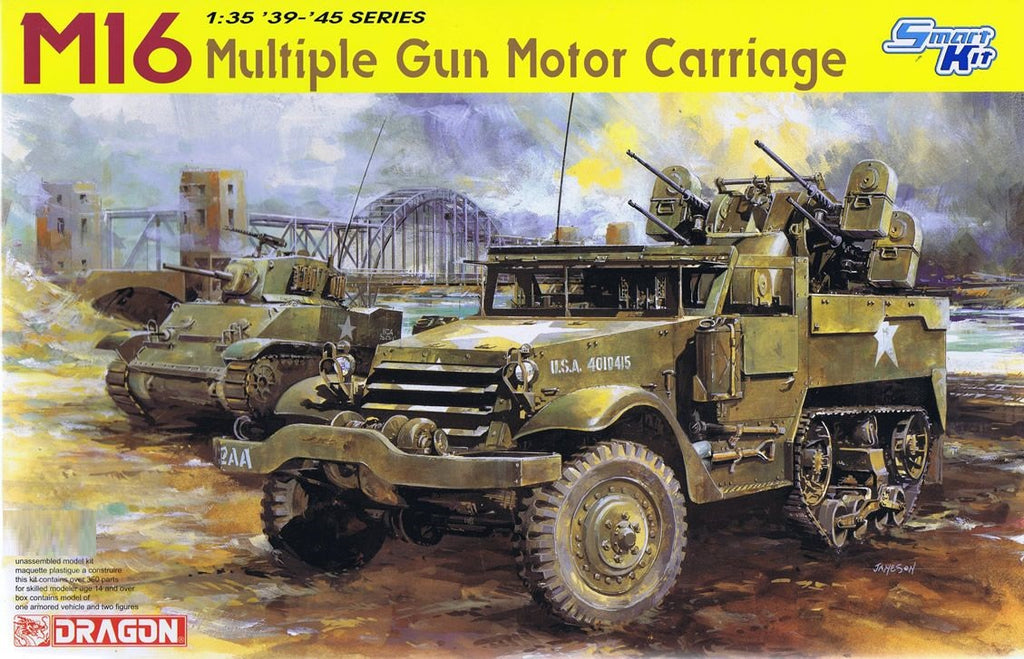 DRAGON 1/35 WW2 M16 MULTIPLE GUN MOTOR model kit | Fields of Glory Models