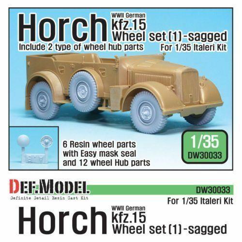 WW2 German Horch kfz.15 Wheel set ( for Italeri 1/35) | Fields of Glory ...