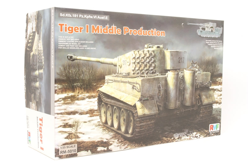 Rye Field Model 1/35 Tiger I Middle Production Full Interior | Fields ...